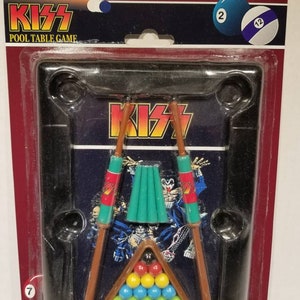 Kiss Toy Pool Table - Etsy