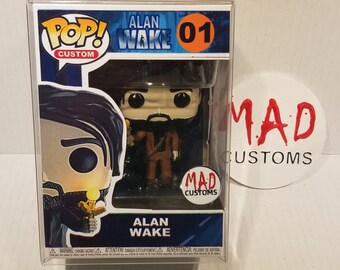 Alan Wake Set of Buttons, Magnets, or Keychains - Etsy