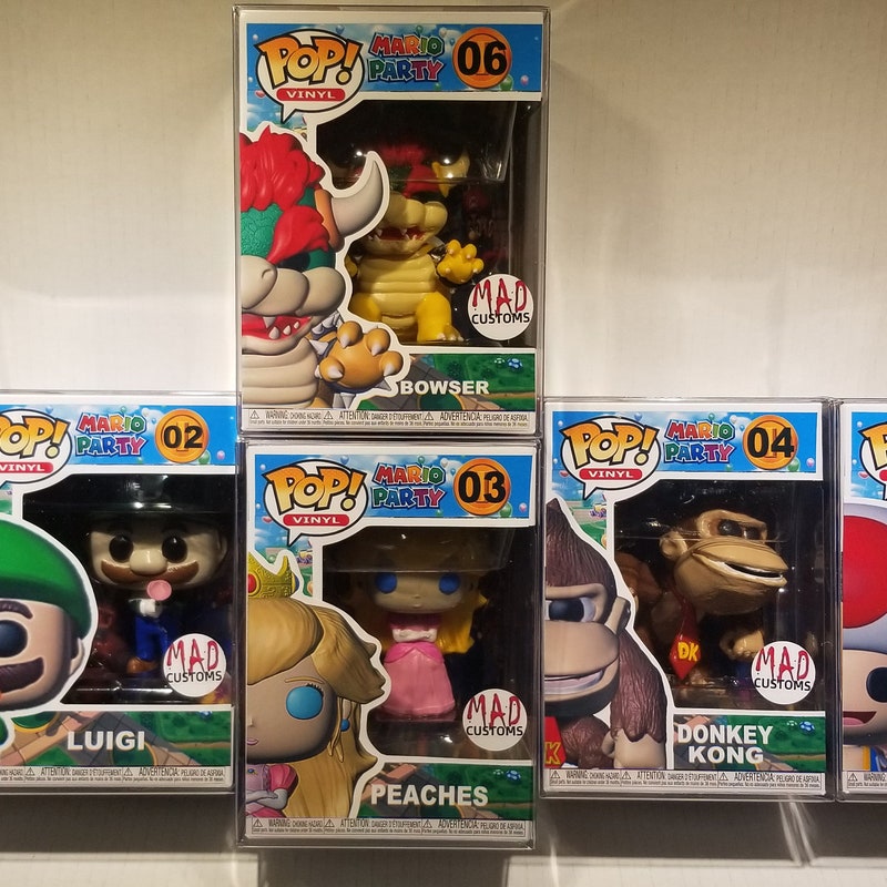 Super Mario Funko Pop - Etsy
