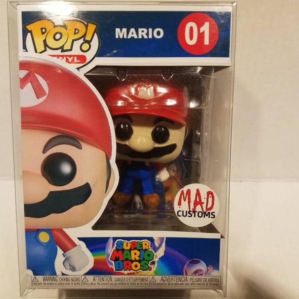 Super Mario Funko Pop - Etsy