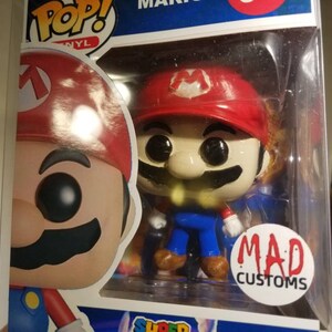 Mario Funko Pop the Movie - Etsy