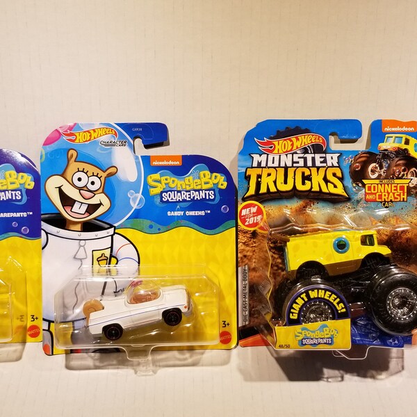 Hot Wheels Spongebob - Etsy