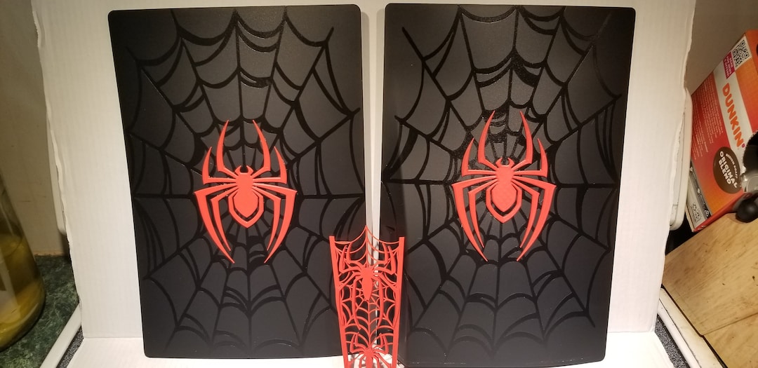 Ps5 Spiderman Plates Set - Etsy