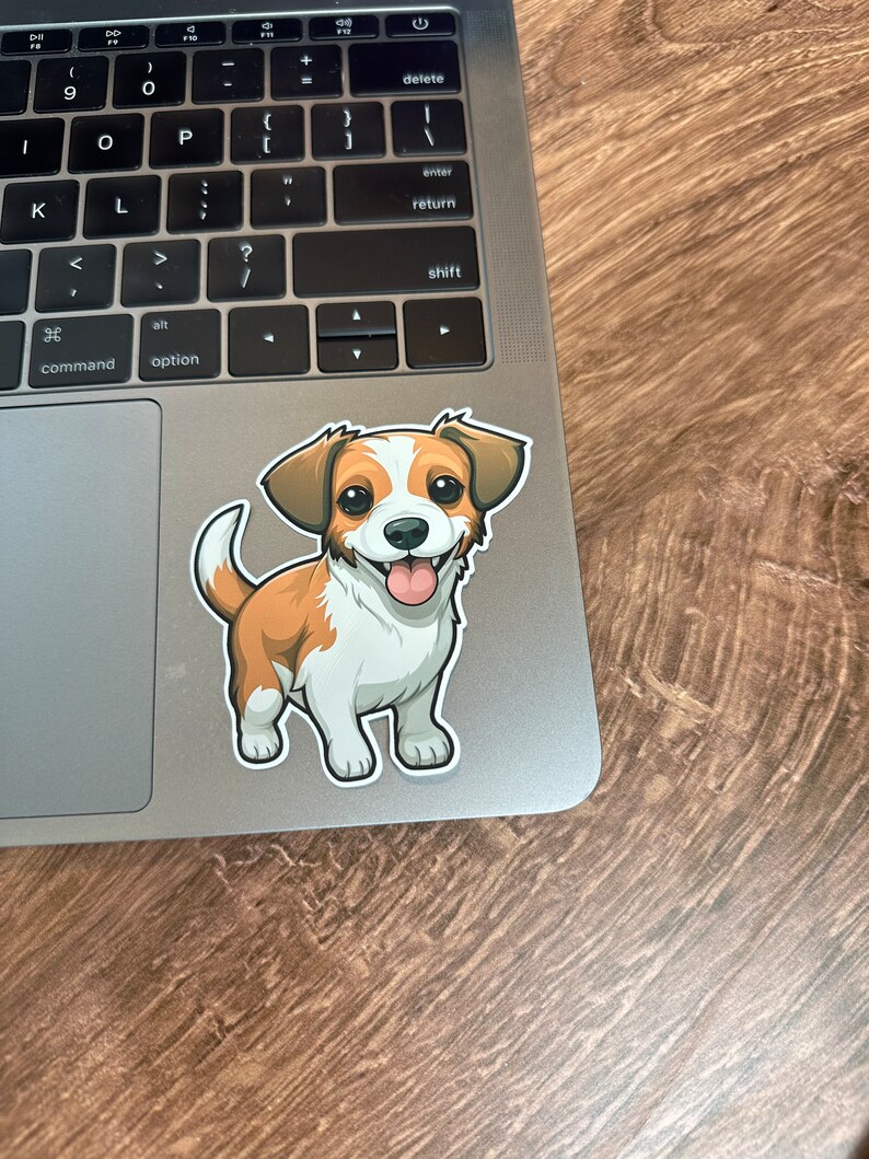 Standing Jack Russell Terrier Vinyl Die Cut Sticker - Etsy