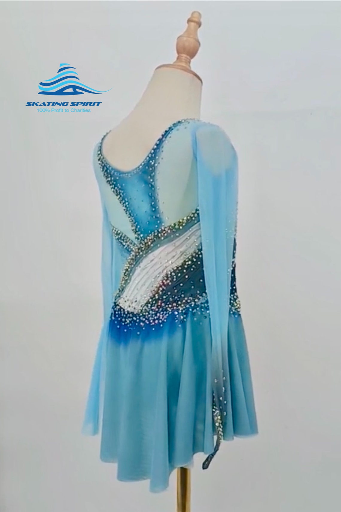 Custom Made Girls and Ladies Figure Skating Dress Dance | Etsy