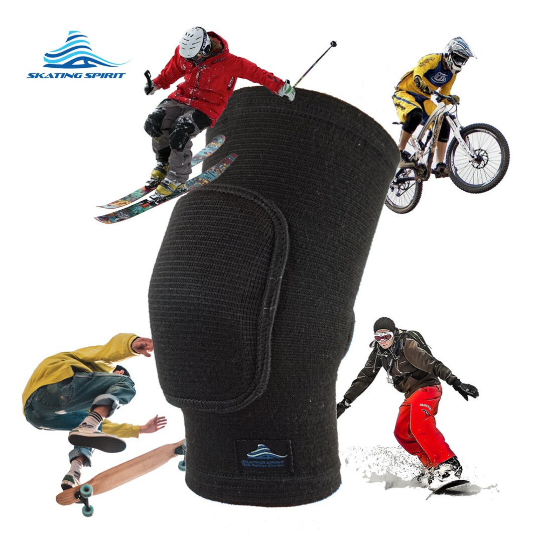 Soft Knee Pads Elbow Pads (1pair) Youth Adult Protective Anti-slip Anti ...