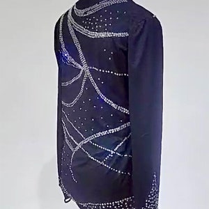 Custom Made Boys/men Figure Skating Clothes, Dance Costume - M018 - Etsy