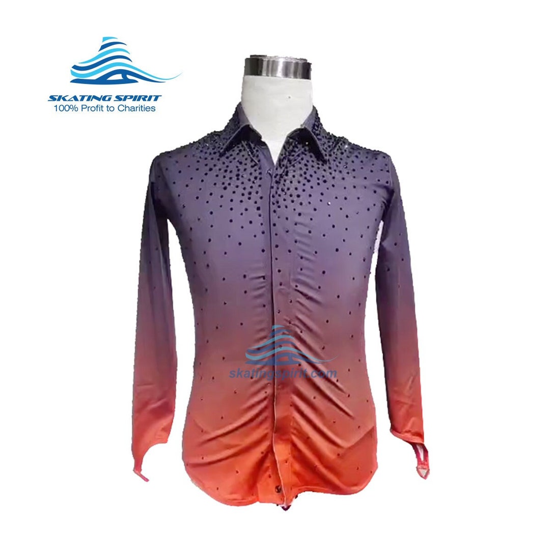 Custom Made Boys/men Figure Skating Clothes, Dance Costume - M019 - Etsy