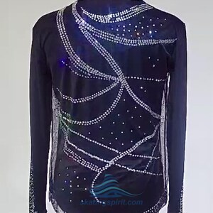 Custom Made Boys/men Figure Skating Clothes, Dance Costume - M018 - Etsy