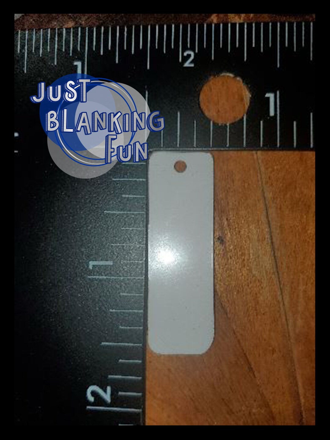 Rectangle Aluminum Sublimation Blanks With Rounded Corners 2 Holes ...