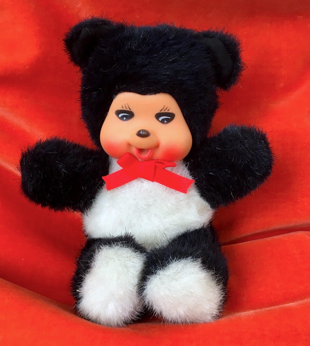 Vintage Monchhichi Type Bunny Chicaboo Kiki Moncicci 80's Toys Toy ...