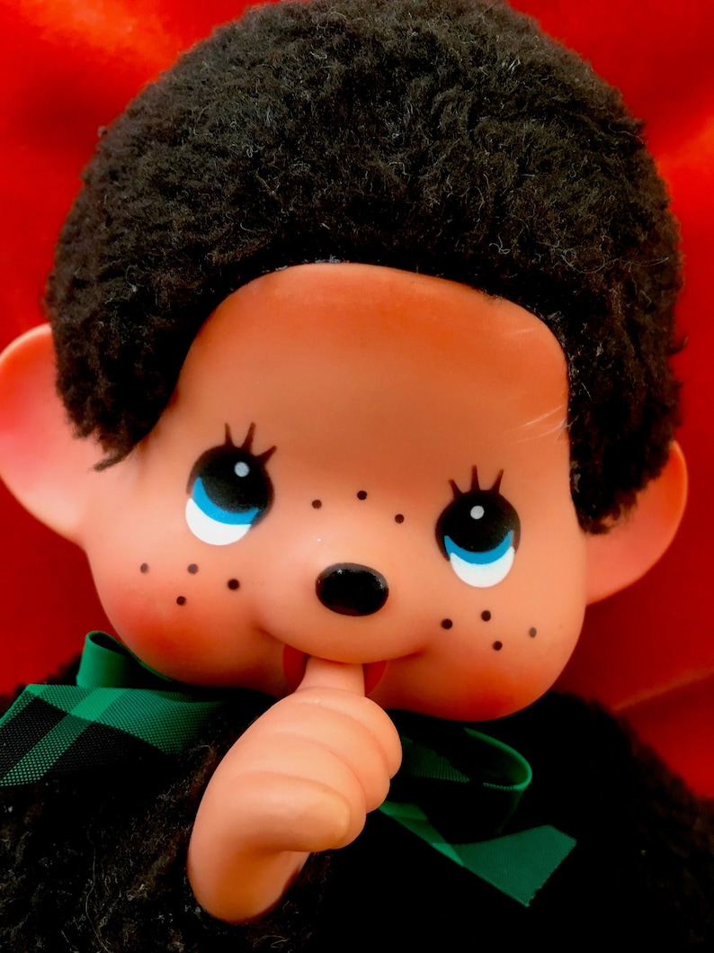 Vintage Italian Moncicci Monchhichi by Effe 80's - Etsy