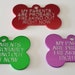 Quality Engraved Dog Tag, Pet ID Tags, Free Personalised Engraving ...