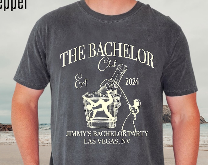 Custom Funny the Groom Bachelor Party Shirt, Custom Bachelor Party ...