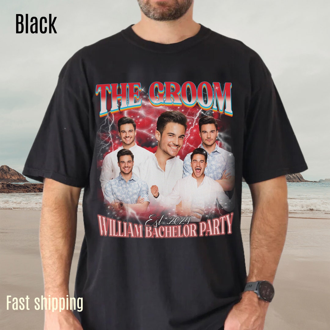 The Groom Bachelor Party Shirts, Groomsmen Shirts, Custom Bachelor ...