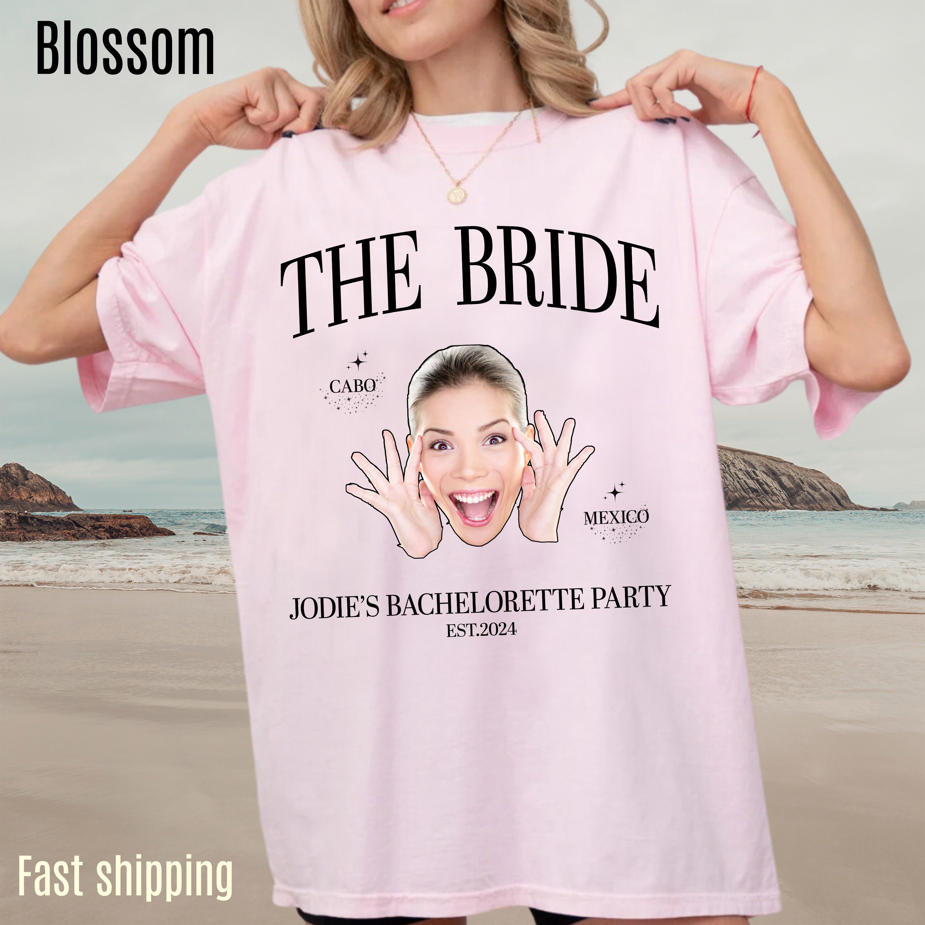 Custom Bachelorette Face Shirt, Bachelorette Party Shirt Matching ...
