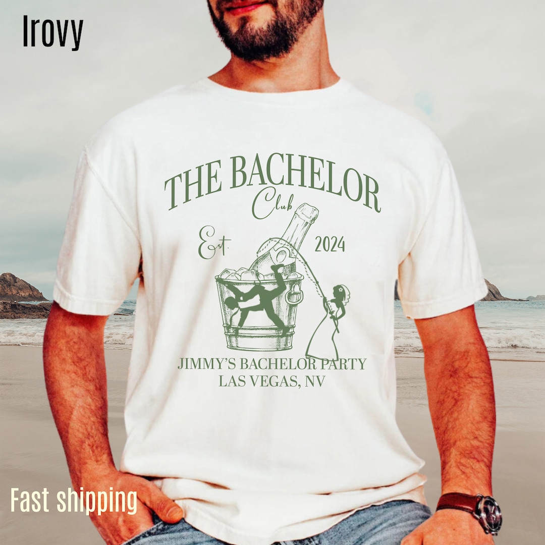 Custom Funny the Groom Bachelor Party Shirt, Custom Bachelor Party ...