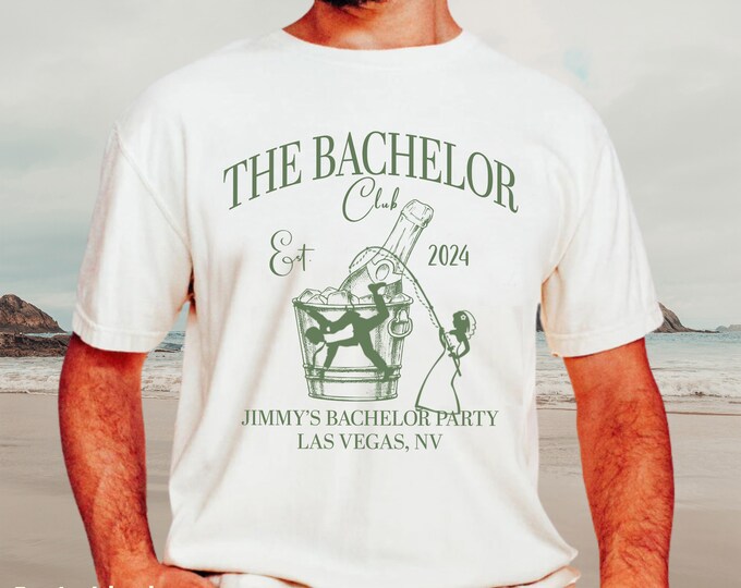 The Groom Bachelor Party Shirts, Custom Bachelor Party Gifts Funny ...