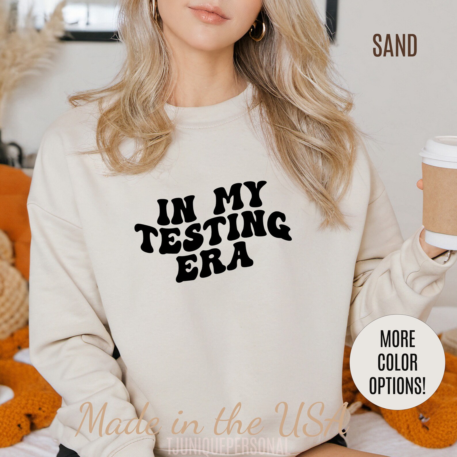 In My Testing Era Sweatshirt, Exam Day Sweatshirt, Funny Teacher ...