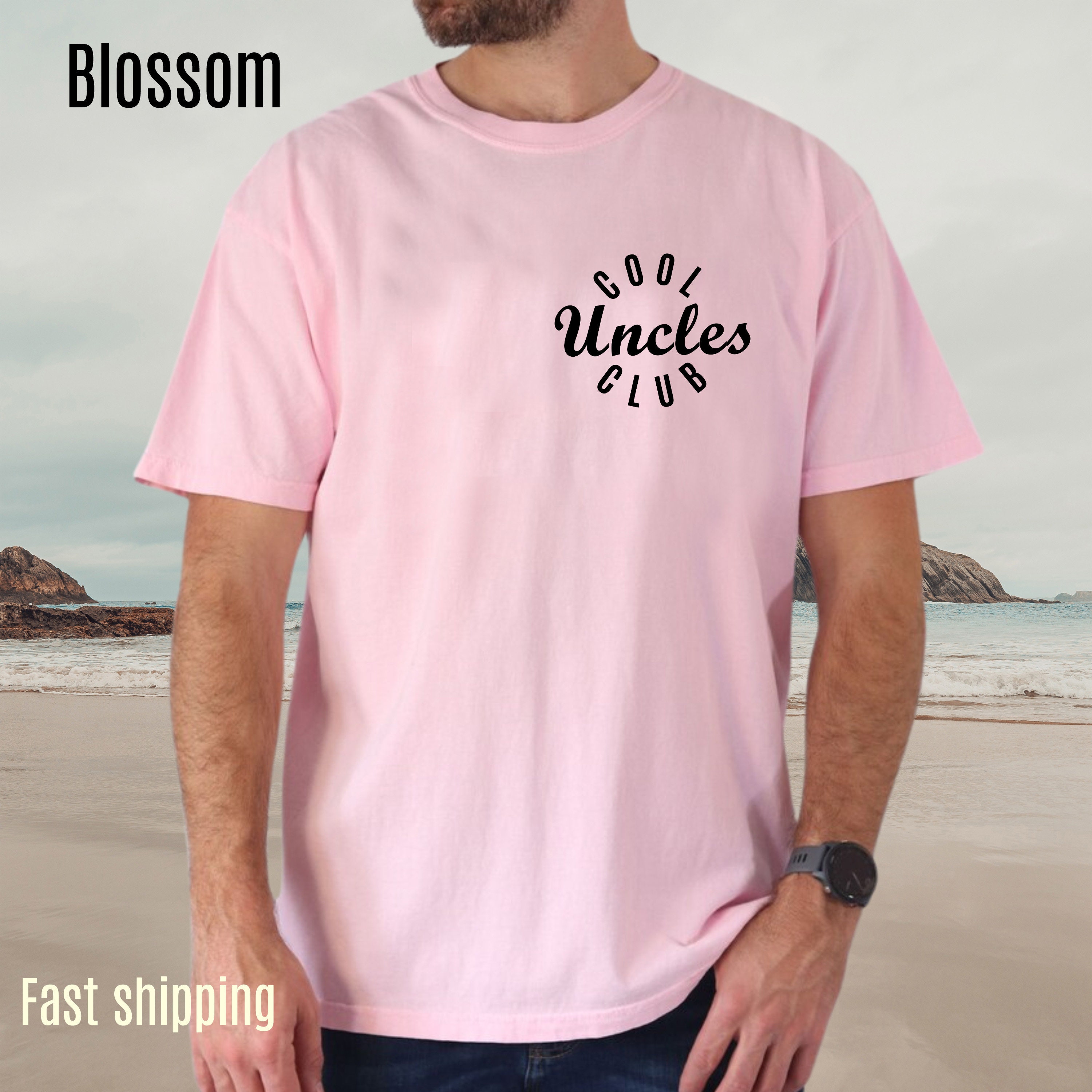 Cool Uncles Club Shirt for Men, Cool Uncle T-shirt for New Uncle, Funny ...