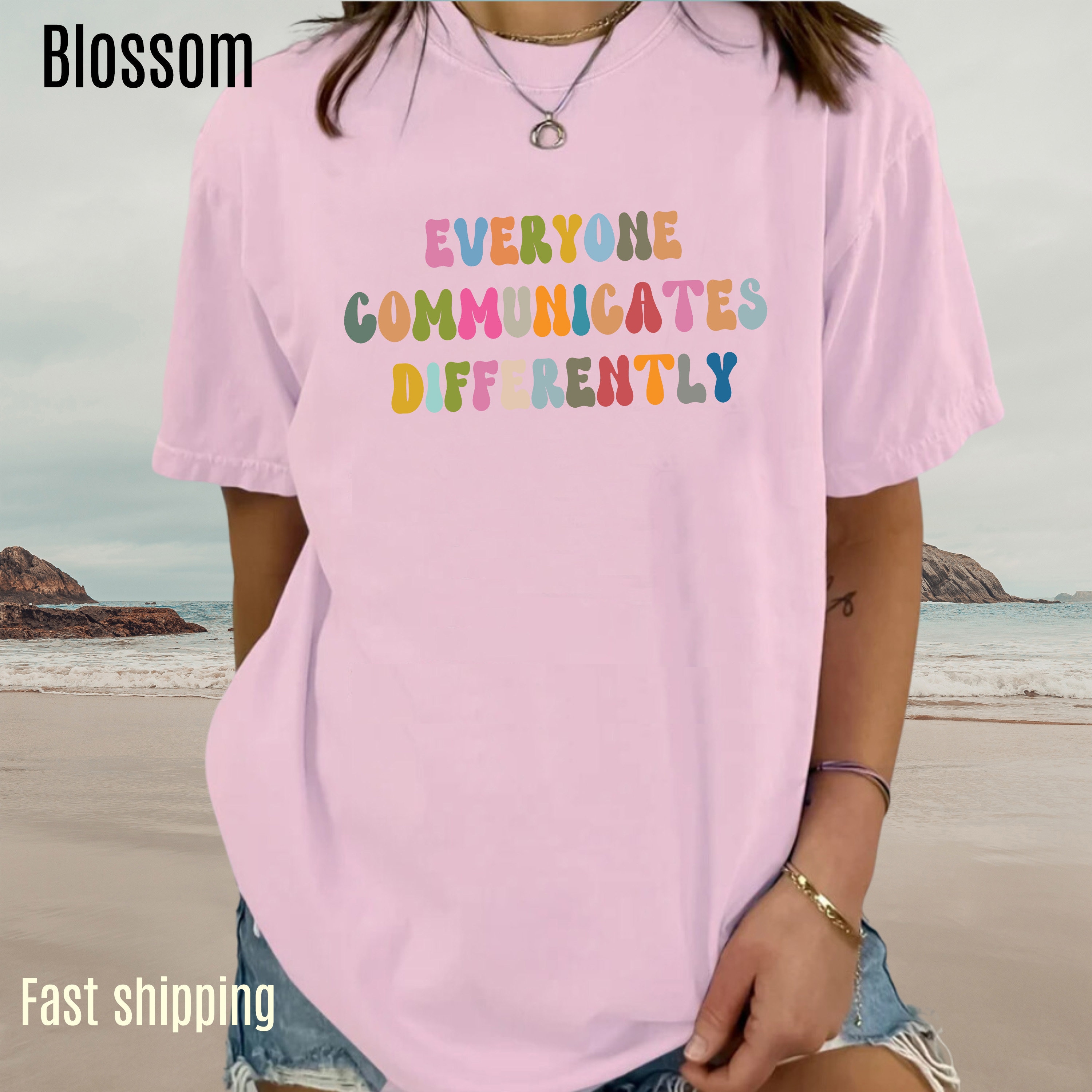 Everyone Communicates Differently Shirt, Special Education Teacher ...