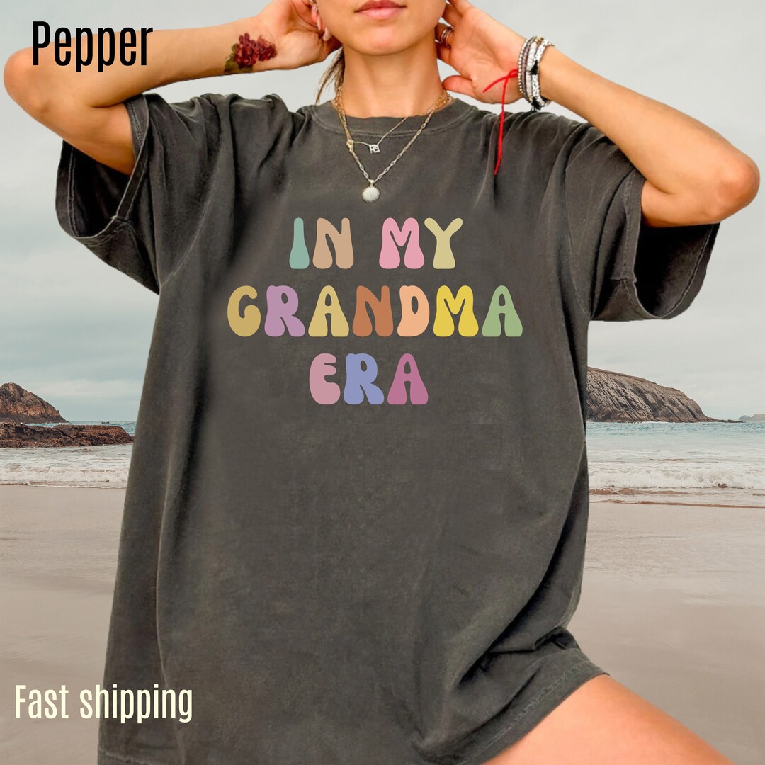 In My Grandma Era Shirt, Cool Grandma Shirt, Gift for Grandma, Proud ...