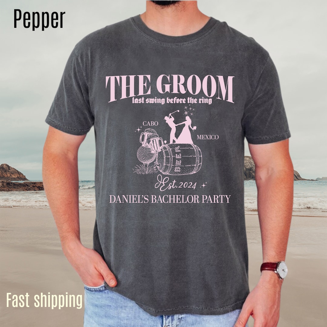 The Groom Bachelor Party Shirts, Groomsmen Shirt, Custom Bachelor Party ...