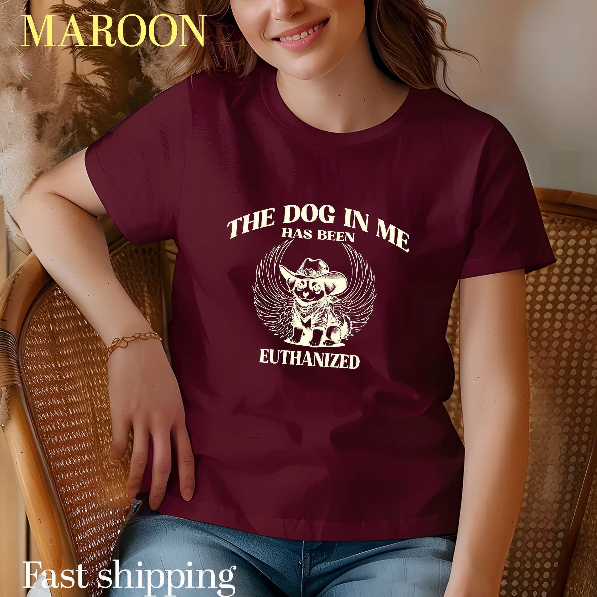 The Dog in Me Has Been Euthanized Shirt, I Got That the Dog in Me Funny ...