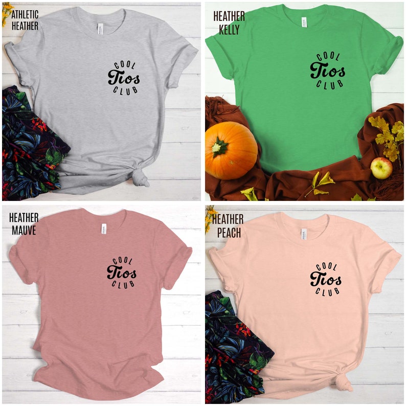 Cool Tios Club Shirt for Men, Pregnancy Announcement Tshirt for Tios ...