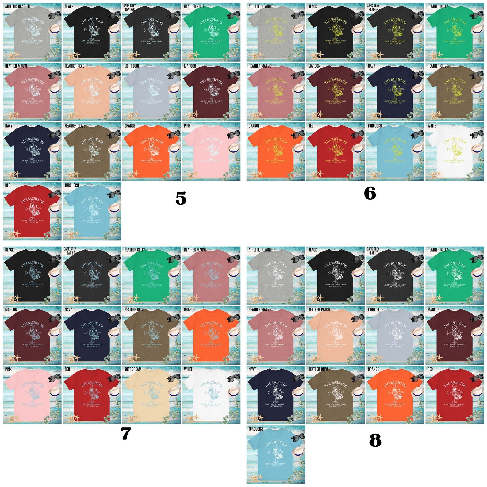 Custom Funny Bachelor Party Shirts, Groomsmen Shirts, Custom Bachelor ...