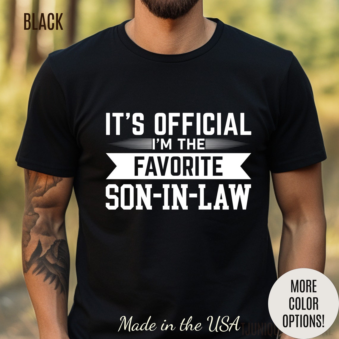 Favorite Son in Law Shirt Son in Law Shirt Best SIL Ever - Etsy Canada