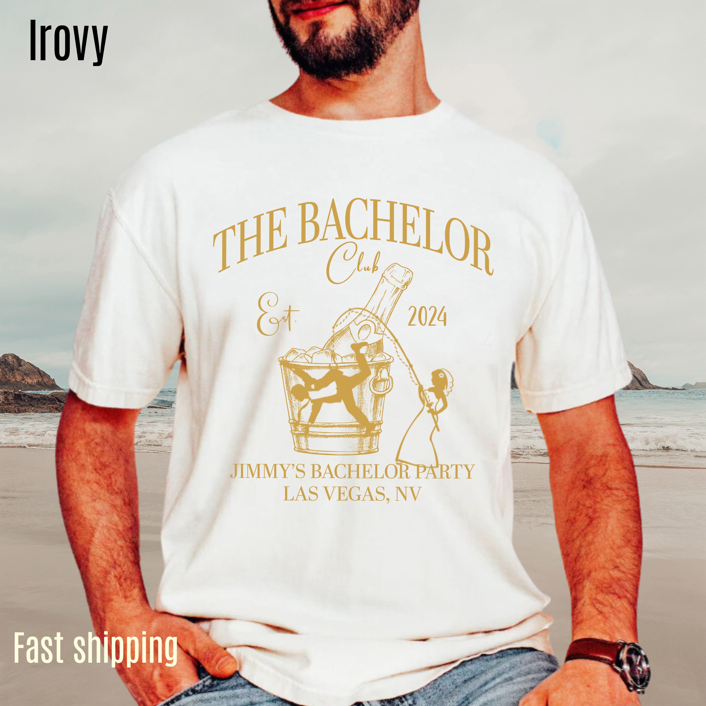 Custom Funny the Groom Bachelor Party Shirt, Custom Bachelor Party ...