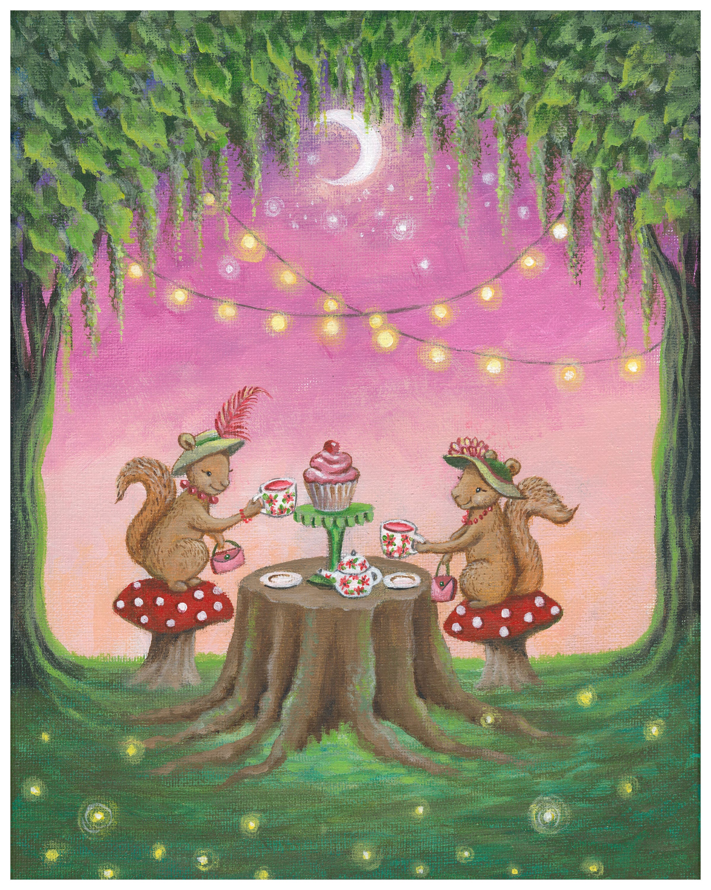 Tea Time Downloadable Digital Print, Tea Party Print for Kid's Room ...