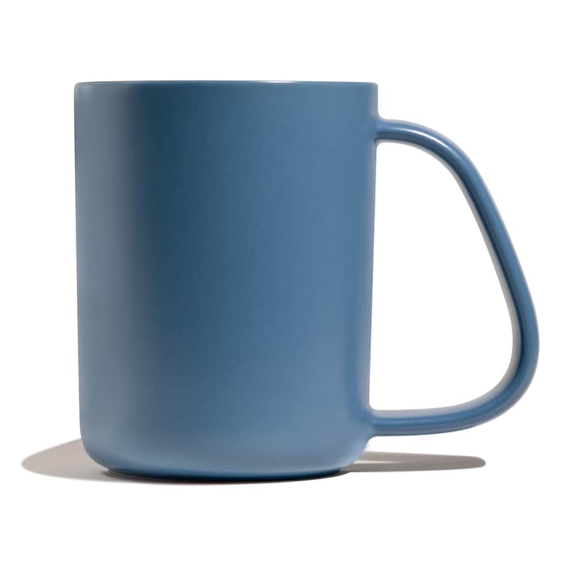 Blue Ceramic Large Mug - Etsy