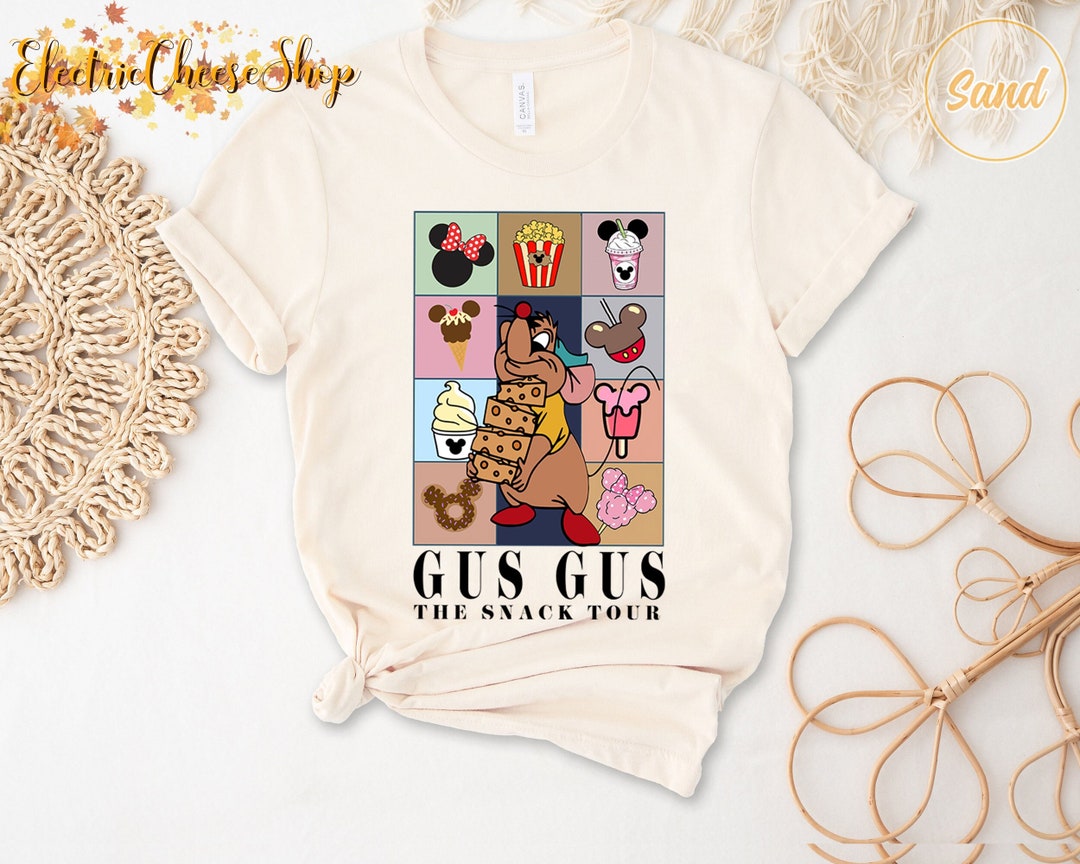 Funny Gus Gus Mouse the Snack Tour Vintage Tshirt, Disney Cinderella ...