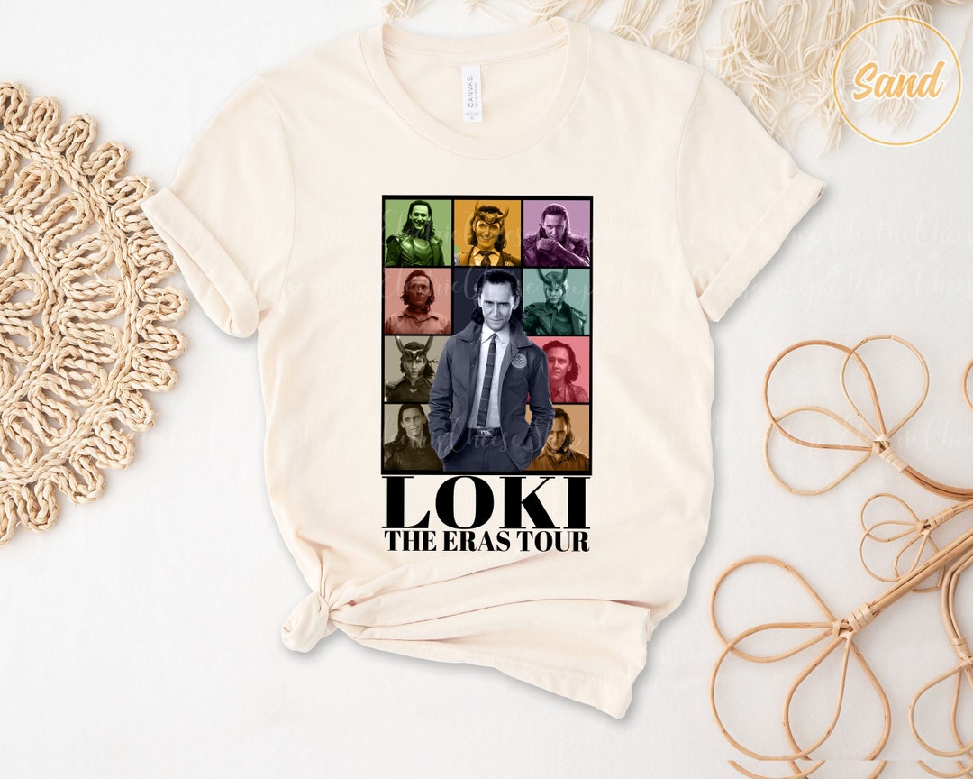 Loki Erass Tour Style Shirt, Vintage Loki Shirt, God of Mischief Loki Laufeyson Shirt, Superhero ...