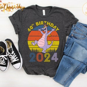Personalized Figment 40 Years Old 1984 Vintage Shirt, Figment Custom ...