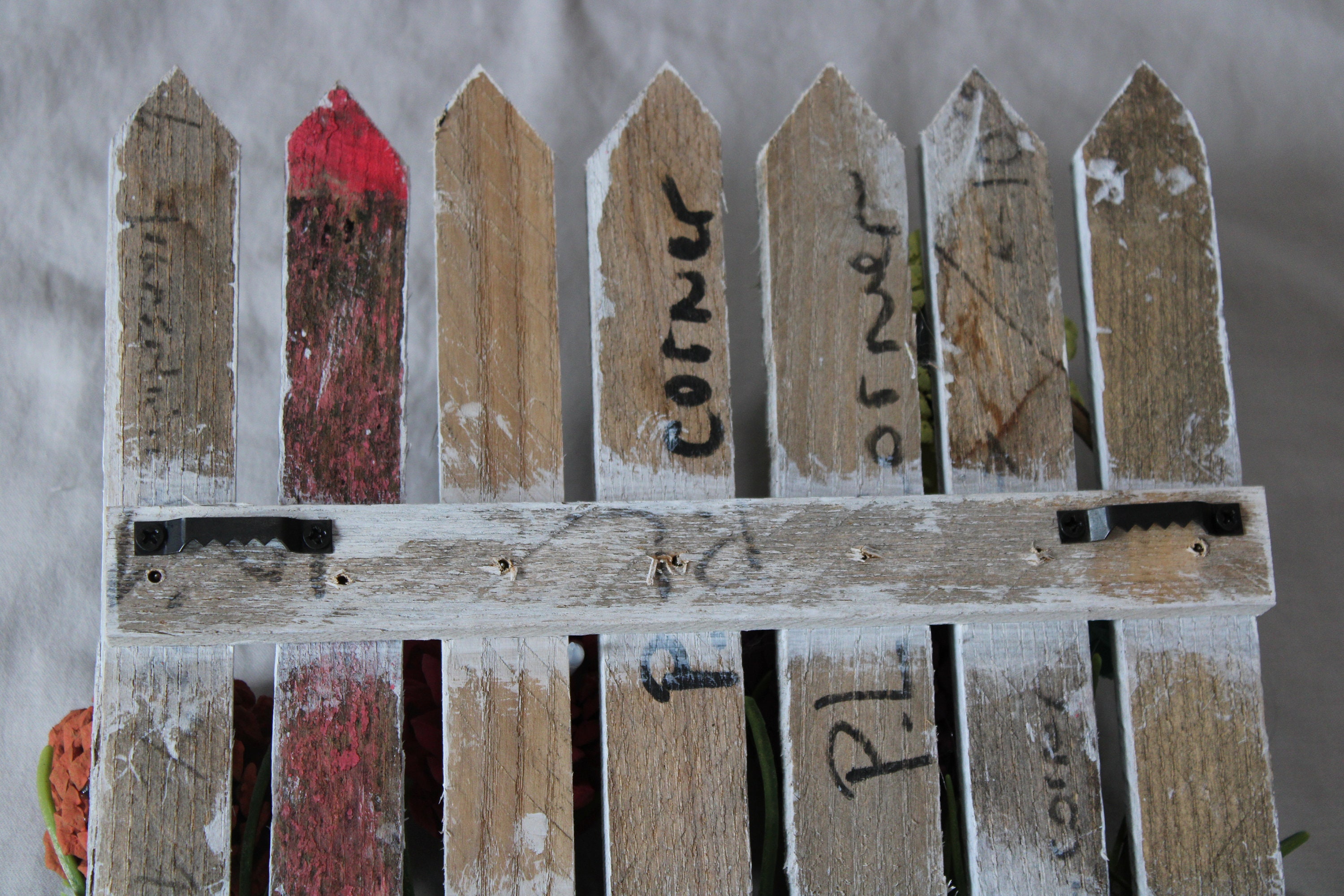 Spring/summer Decorative Picket Fence - Etsy