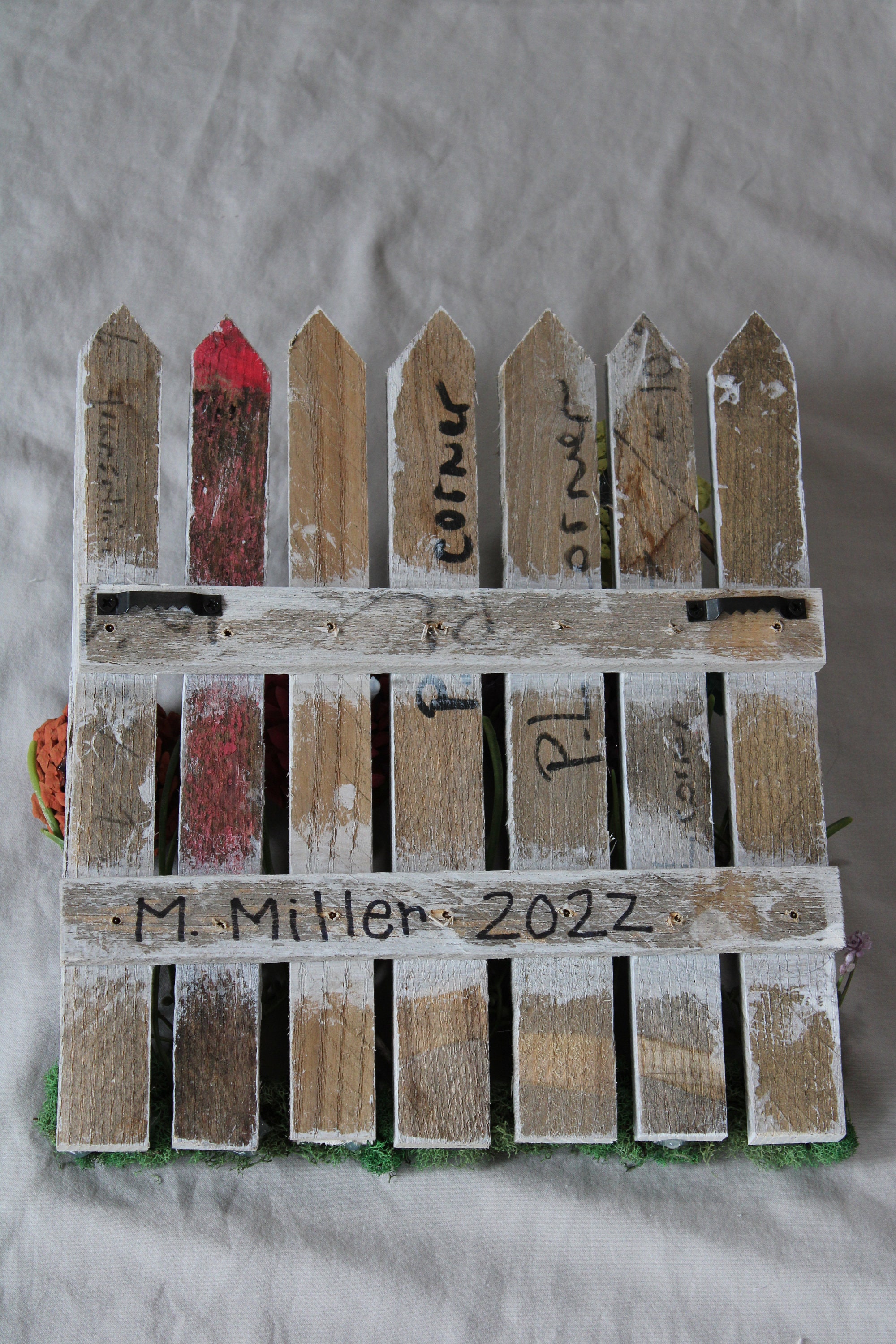 Spring/summer Decorative Picket Fence - Etsy