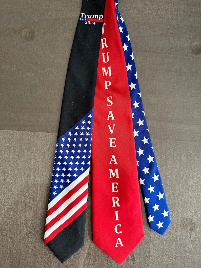 Trump 2024 Tie - Etsy