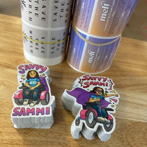 2 Custom Sticker Roll 500 Vinyl Labels Product Label Roll Business ...