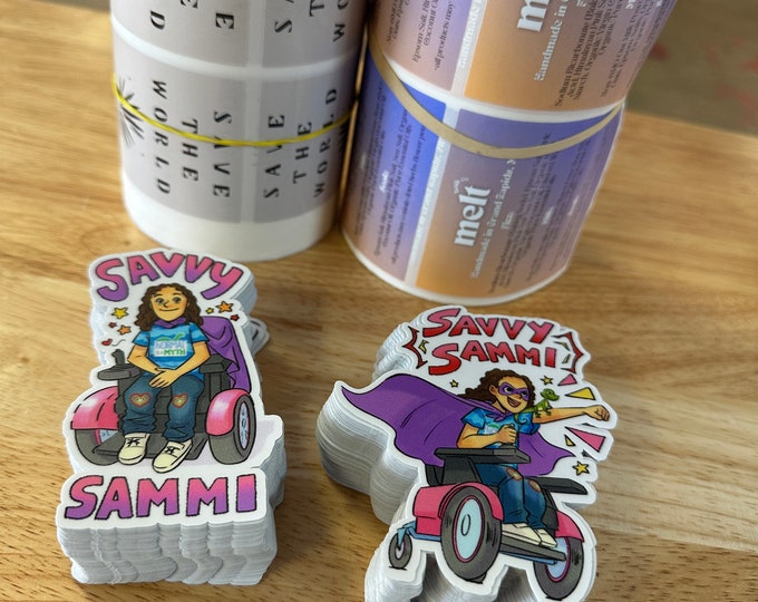 2" Custom Sticker Roll | 500 Vinyl Labels | Product Label Roll ...