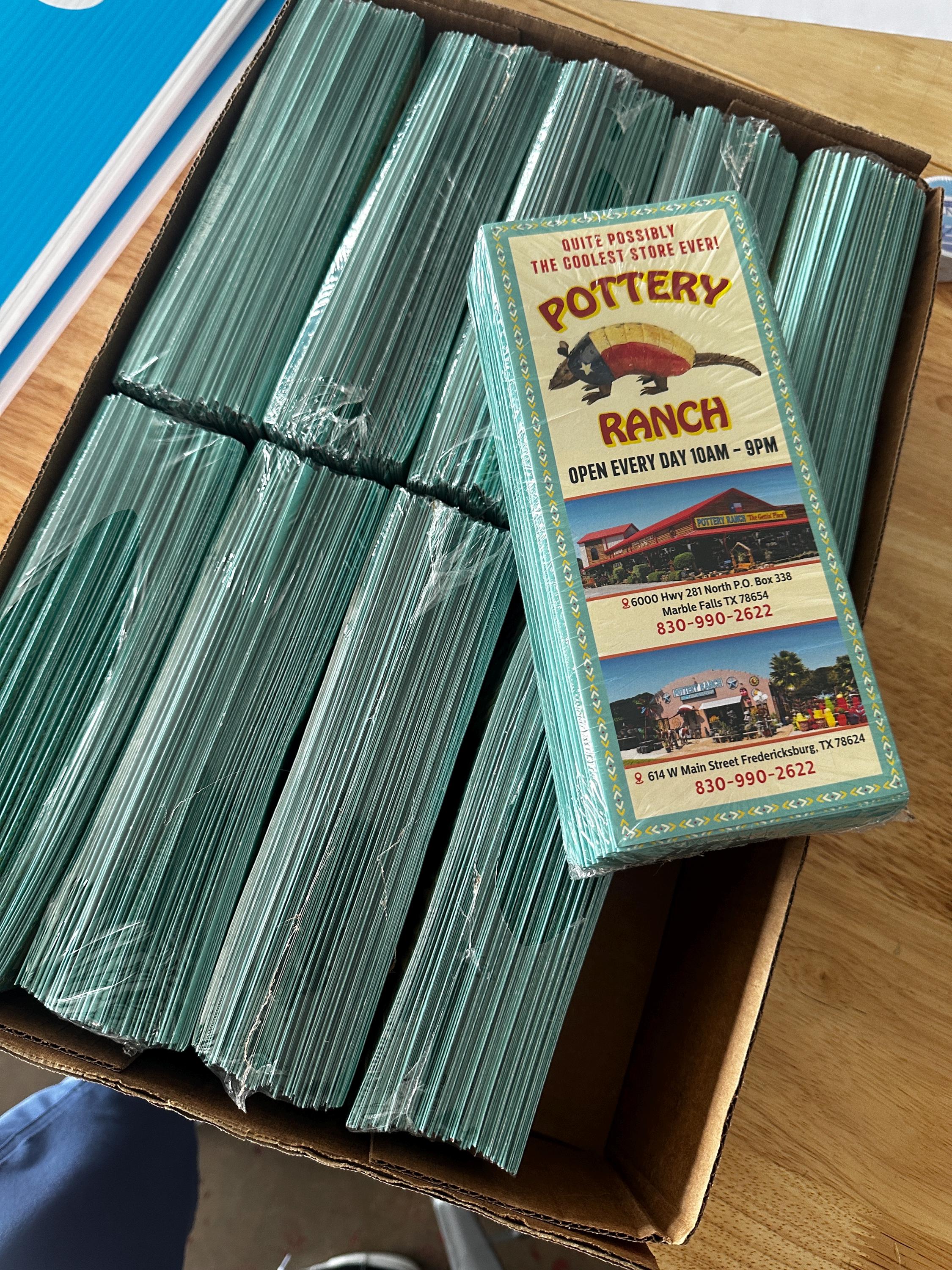 Brochures Printed, 100 8.5 X 11" Folded Brochures, Custom Brochure ...