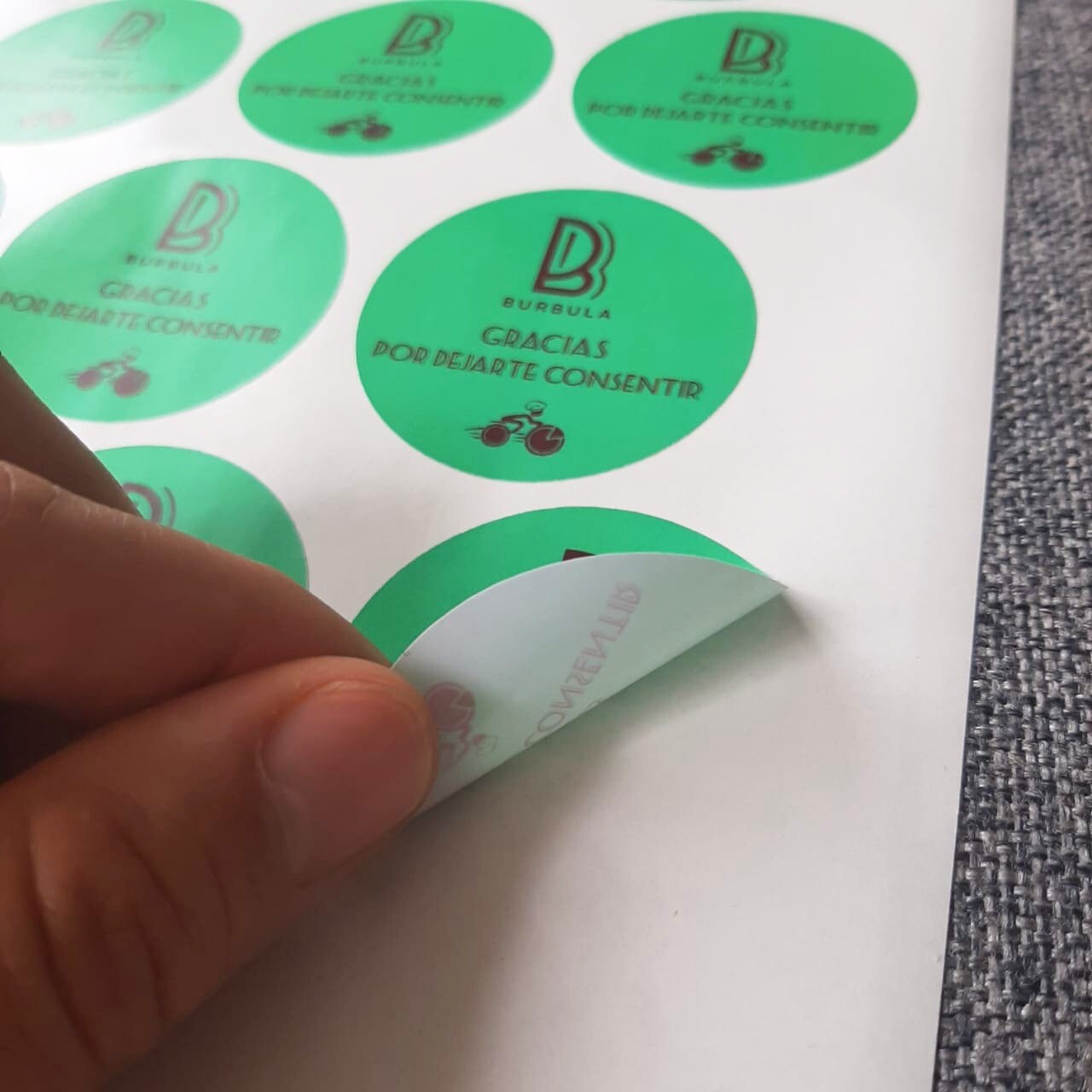 Custom Die Cut Sticker Choice of Size Full-color Stickers - Etsy