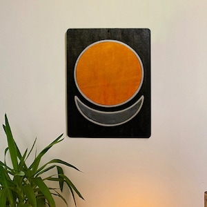 Sun and Moon Wall Art, Allatra Symbol Wall Art, Protection Wall Art ...