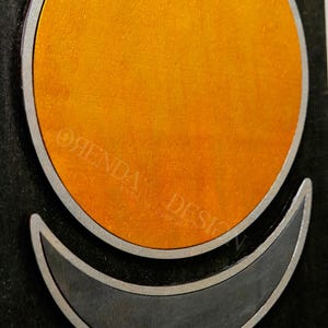 Sun and Moon Wall Art, Allatra Symbol Wall Art, Protection Wall Art ...