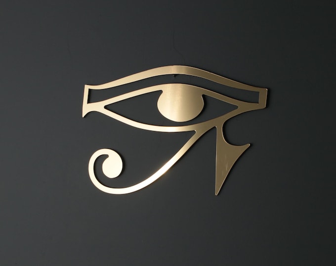 Eye of Horus Gold 24k Plated Tool - Etsy México