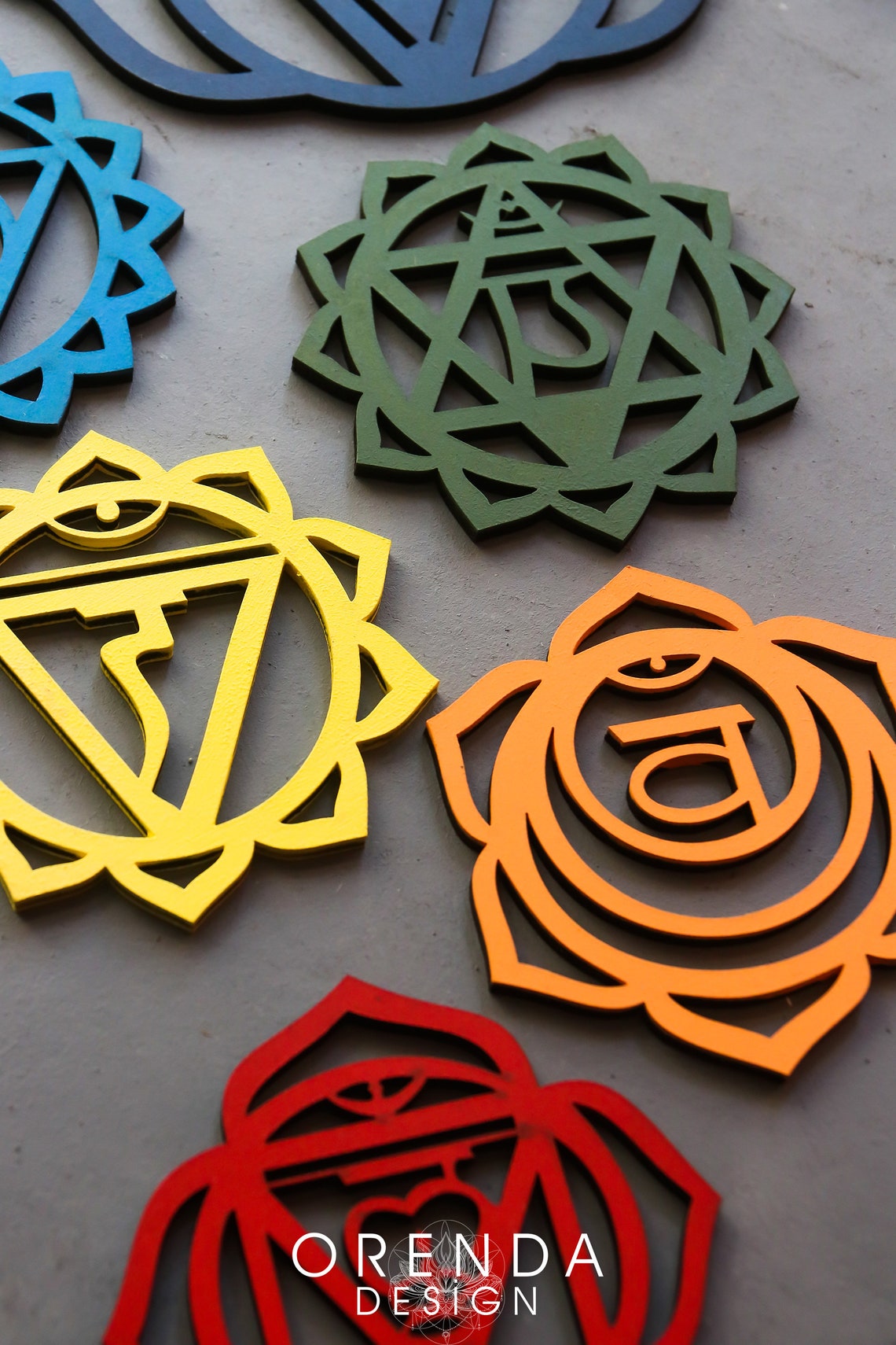 Chakra Wall Hanging Decor Chakra Wall Art Chakra Wall Decor - Etsy