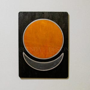 Sun and Moon Wall Art, Allatra Symbol Wall Art, Protection Wall Art ...