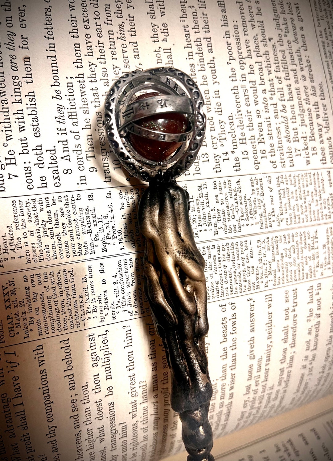 Astronomical Sphere Hand Made Magic Wand Complete With Orb - Etsy
